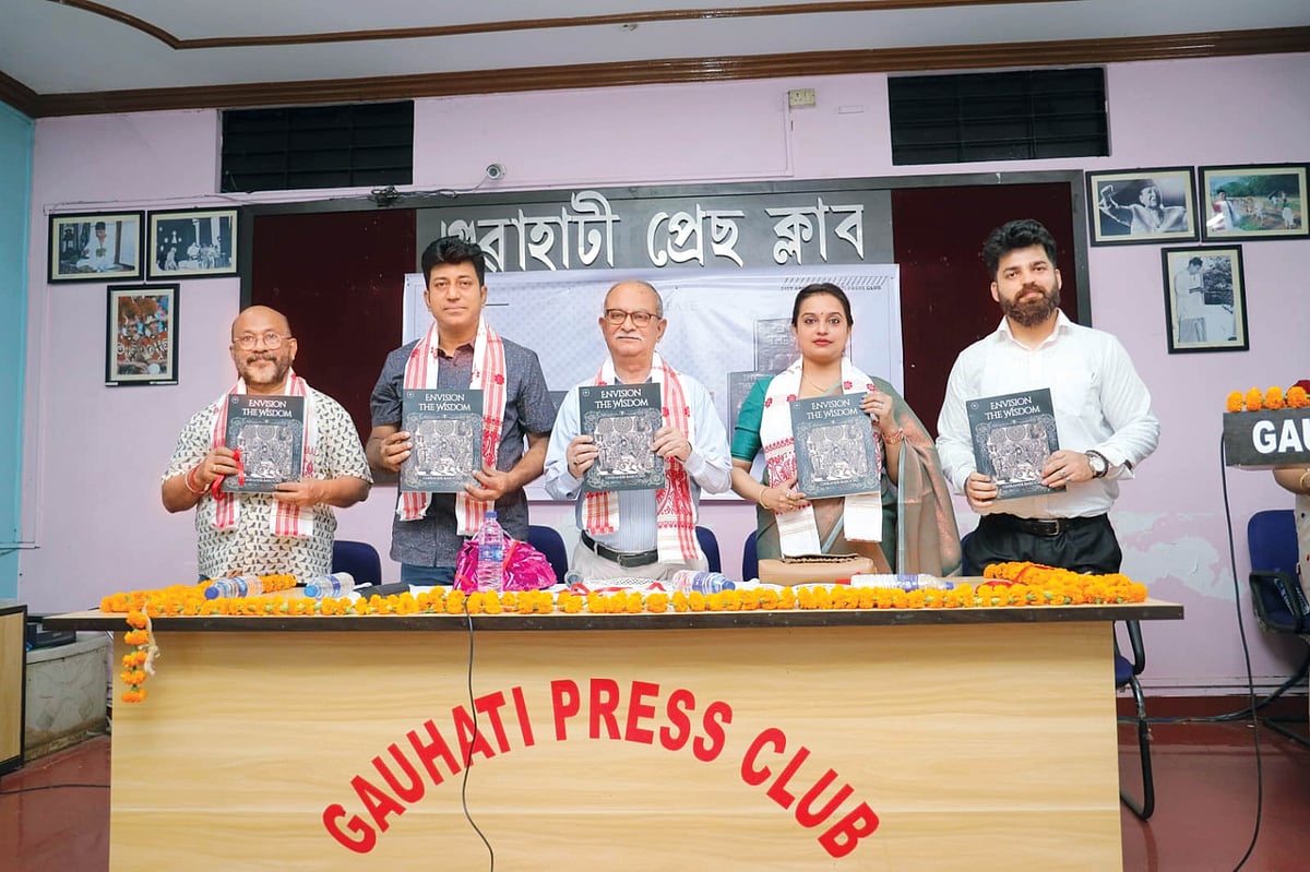 ‘Envision the Wisdom’ released at Guwahati Press Club