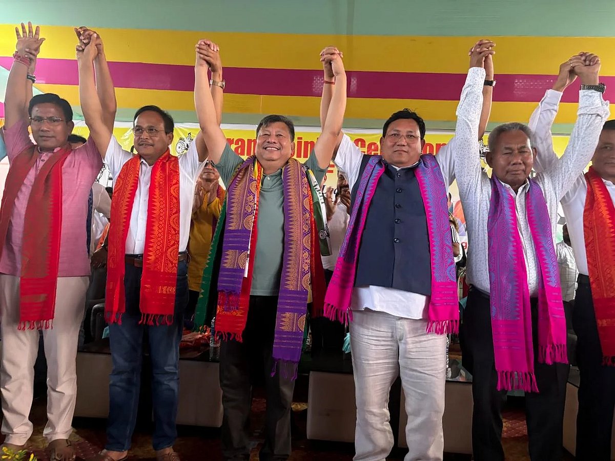 Former minister Chandan Brahma and ex-AKRSU president Arun Ray join UPPL