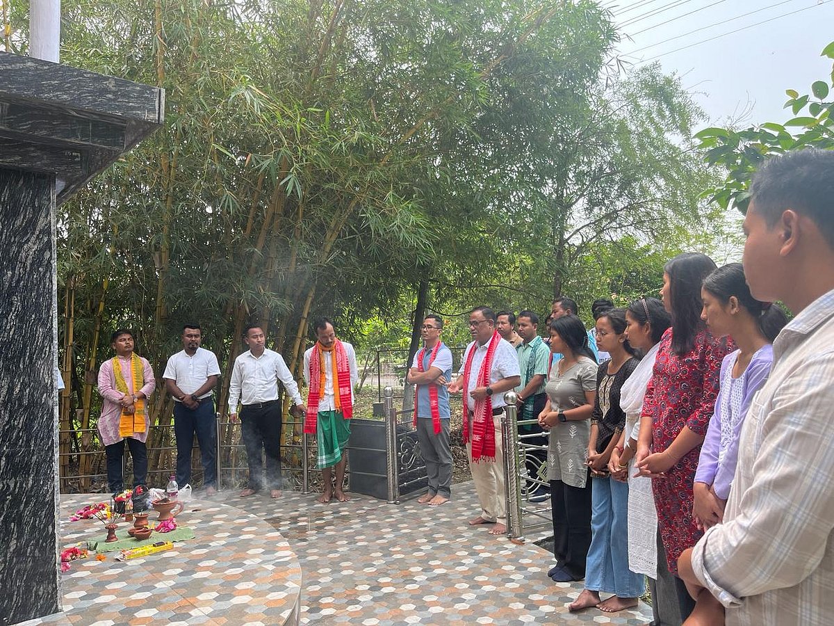 Bodoland University observed 165th Birth anniversary of Gurudev ...