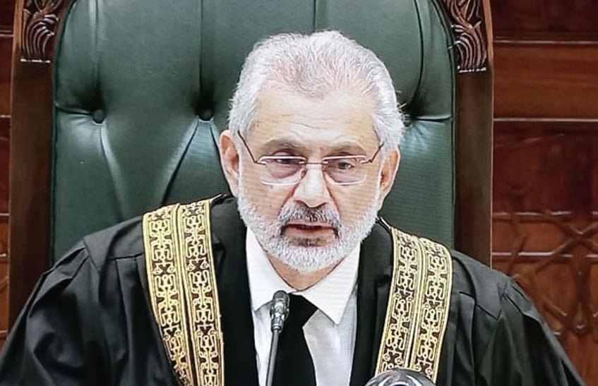 Won’t tolerate interference in judicial affairs: Pakistan Chief Justice Qazi Faez Isa