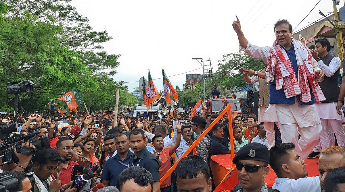 Chief Minister Dr Himanta Biswa Sarma concludes election campaign in ...