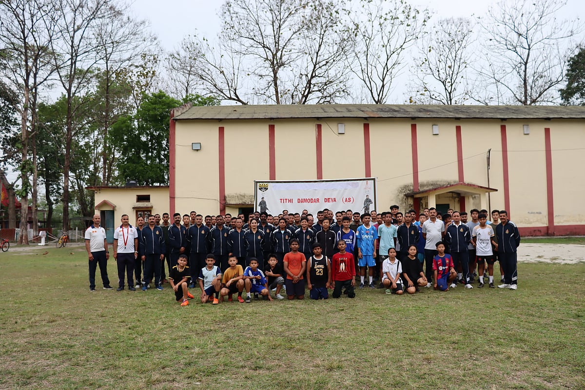 Assam Rifles observes Damodar Dev tithi in Lokra