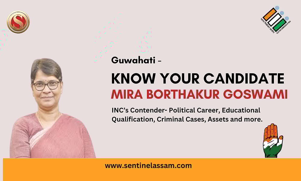 Guwahati Lok Sabha Elections 2024: Know Your Candidate Mira Borthakur Goswami, INC’s Contender
