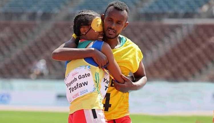 Ethiopian para runner Tesfaw sets new women’s 1,500m T11 world record