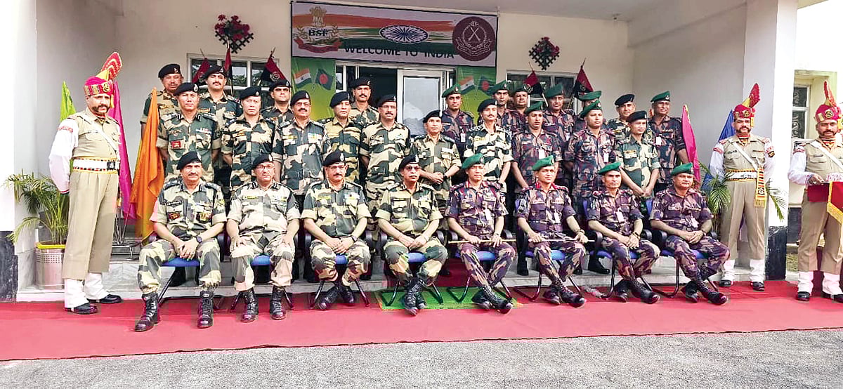 Assam: Sector-level meet with Border Security Force and Border Guard ...