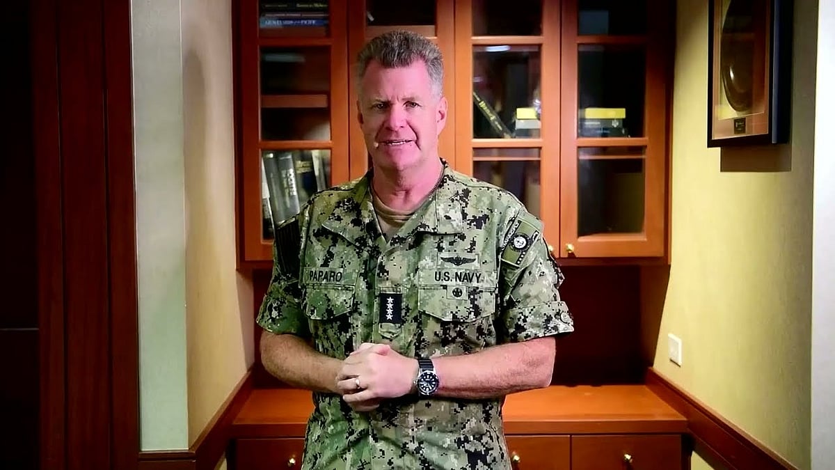 China’s drills look like a ‘rehearsal’ for Taiwan invasion: US admiral ...