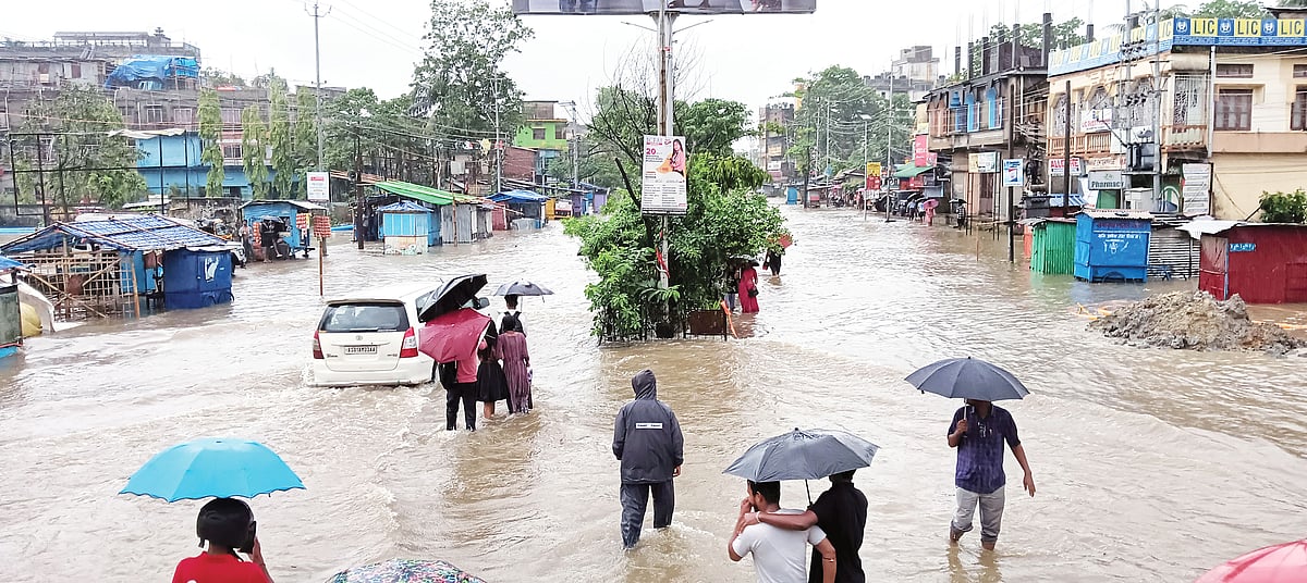 Assam: Flood situation alarming in Barak Valley