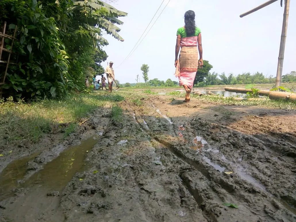 Assam: Poor plight of Batabari village people in Udalguri district