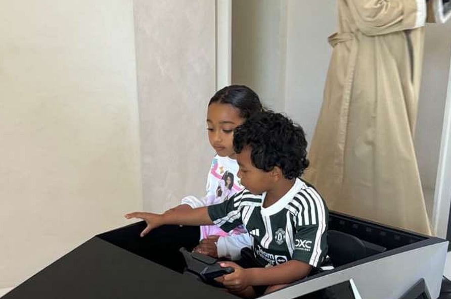 Kris Jenner buys toy Tesla Cybertruck for Kim Kardashian’s son
