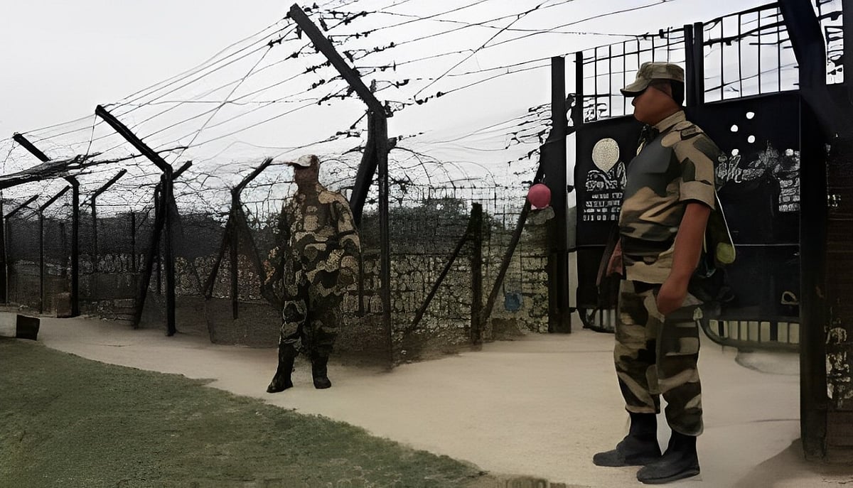 Progressing Border Fencing: BSF's Steady Work in Meghalaya