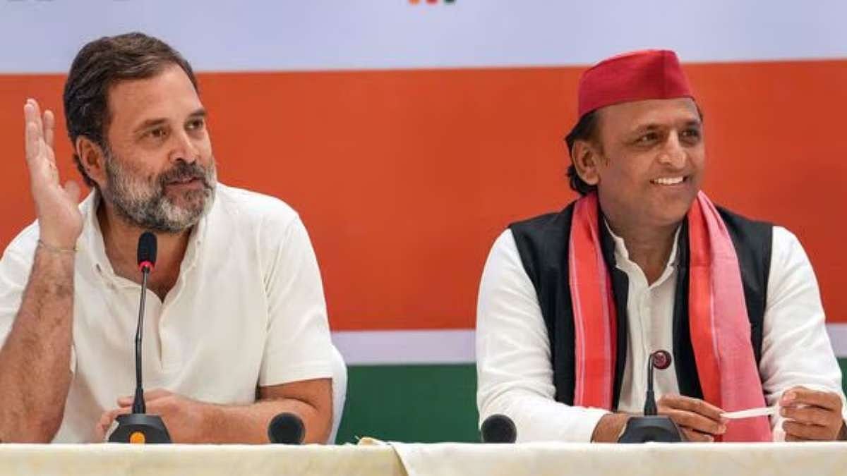 Drama at Congress leader Rahul Gandhi-Akhilesh Yadav joint poll rally ...