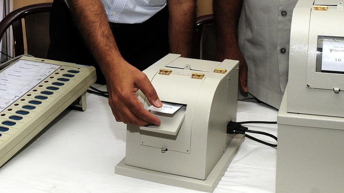 EVMs, VVPAT machines: Strong rooms under two-tier security, CCTV ...