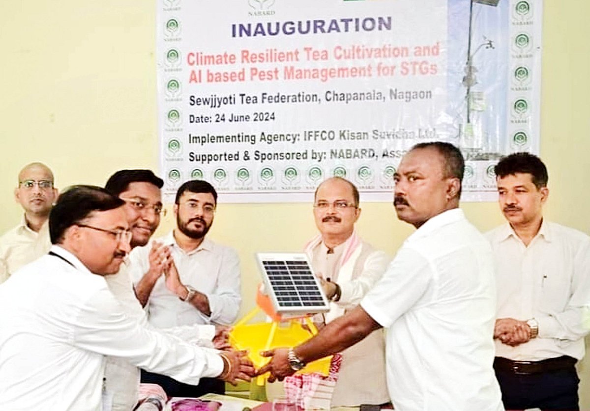 NABARD Launches AI-Powered Climate Resilient Tea Cultivation Project ...