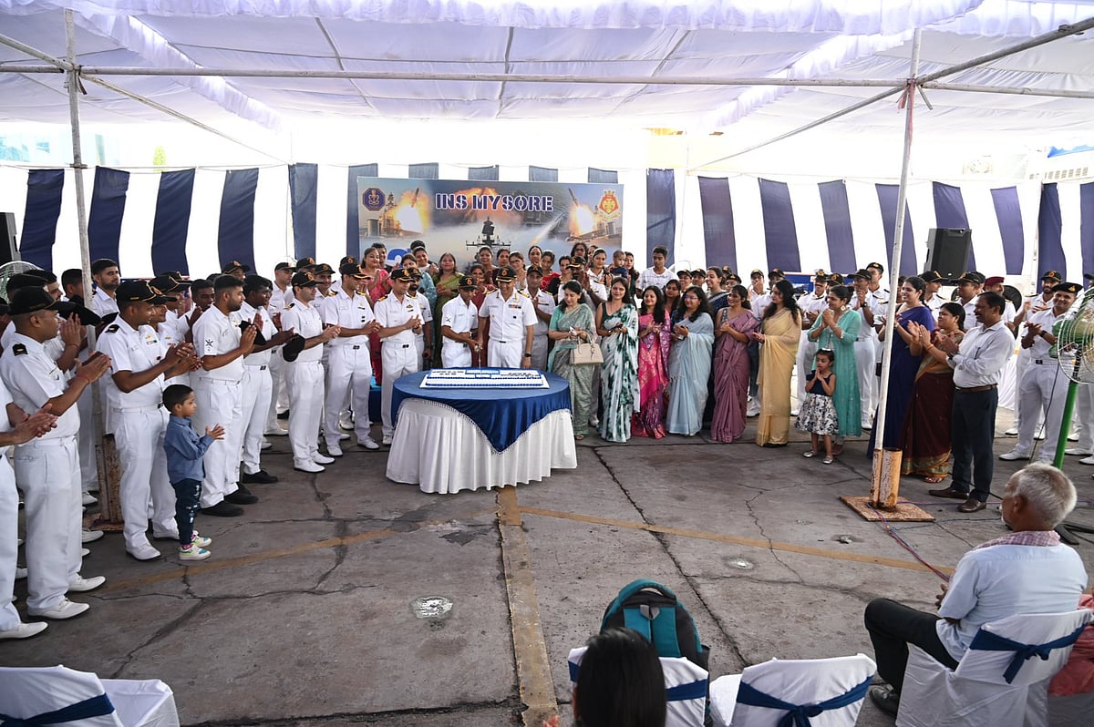INS Mysore celebrates 25th anniversary, organises blood donation camp