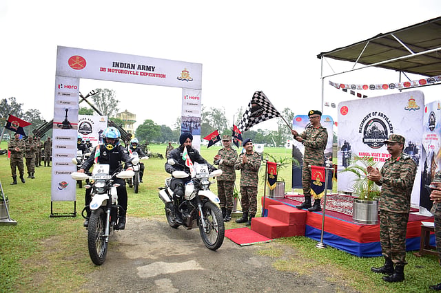 Delta 5 Motorcycle Expedition Flagged Off in Dibrugarh to Commemorate ...
