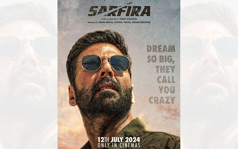 Akshay Kumar Unveils Rugged Look for 'Sarfira'; Trailer Drops June 18 ...