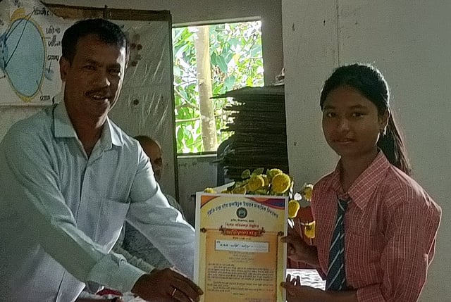 Assam: Meritorious students felicitated in Sivasagar