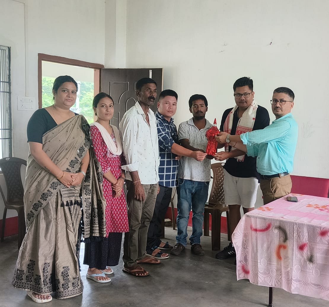 Assam: Farewell to Outgoing SMDC President at Pertabgarh Tea Estate ...