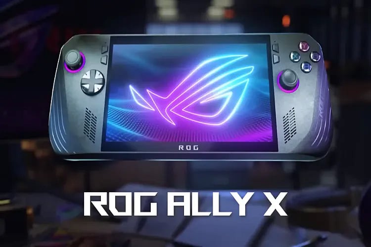 ASUS launches enhanced ROG Ally X handheld gaming PC