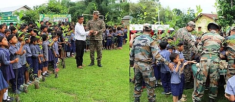 Assam: Indian Army’s Ecological Task Force plants 5,000 trees in ...
