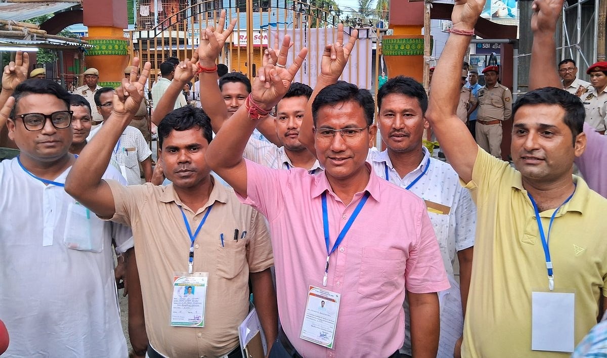 NDA-Backed United People’s Party Liberal (UPPL) Candidate Joyanta ...