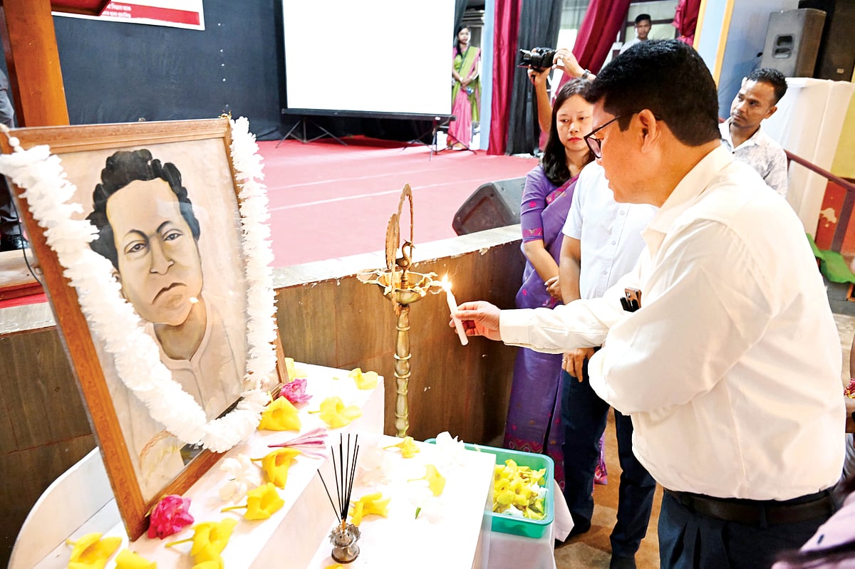Tribute paid to Kalaguru Bishnu Prasad Rabha in Haflong Ceremony