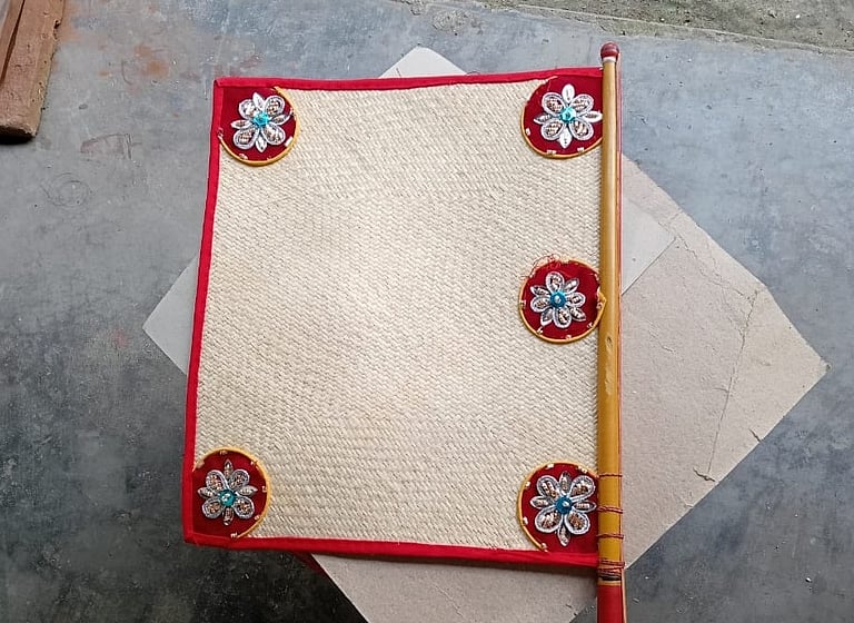 ‘Hengul-Haital’ cane-fans, a unique handicraft of Majuli Xatra