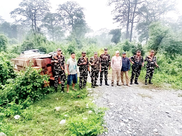 Illegal Timber Smuggling Operation Foiled Near Indo-Bhutan Border: SSB and Forest Range Office ...