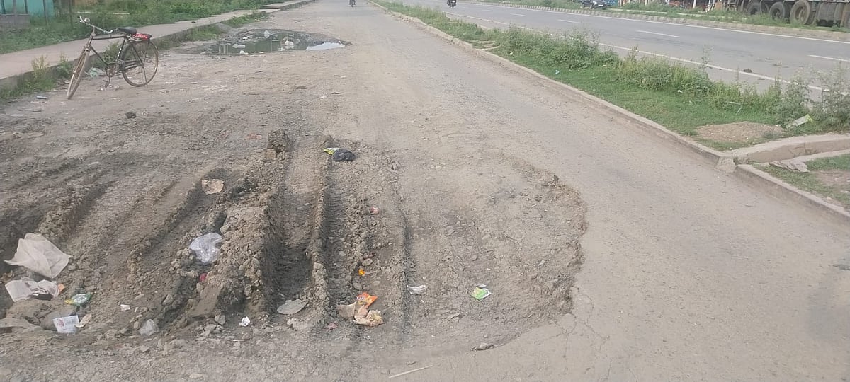 NH 37 Four-Lane Road Faces Quality Concerns; Locals Demand Probe and ...