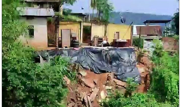 Guwahati: Landslide in Chandmari Damages House, Prompts Evacuation