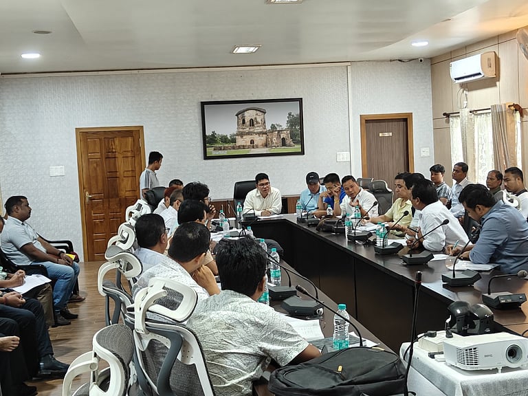 PWD work reviewed by Dima Hasao Autonomous Council chairman