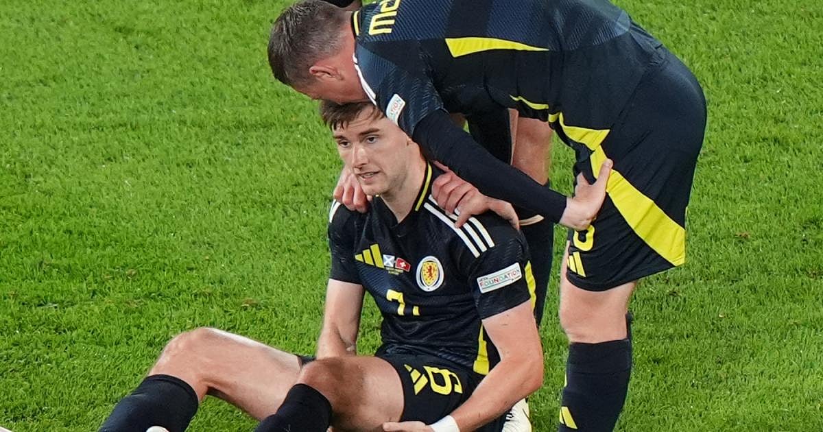 Euro 2024: Scotland defender Kieran Tierney to miss remaining matches ...