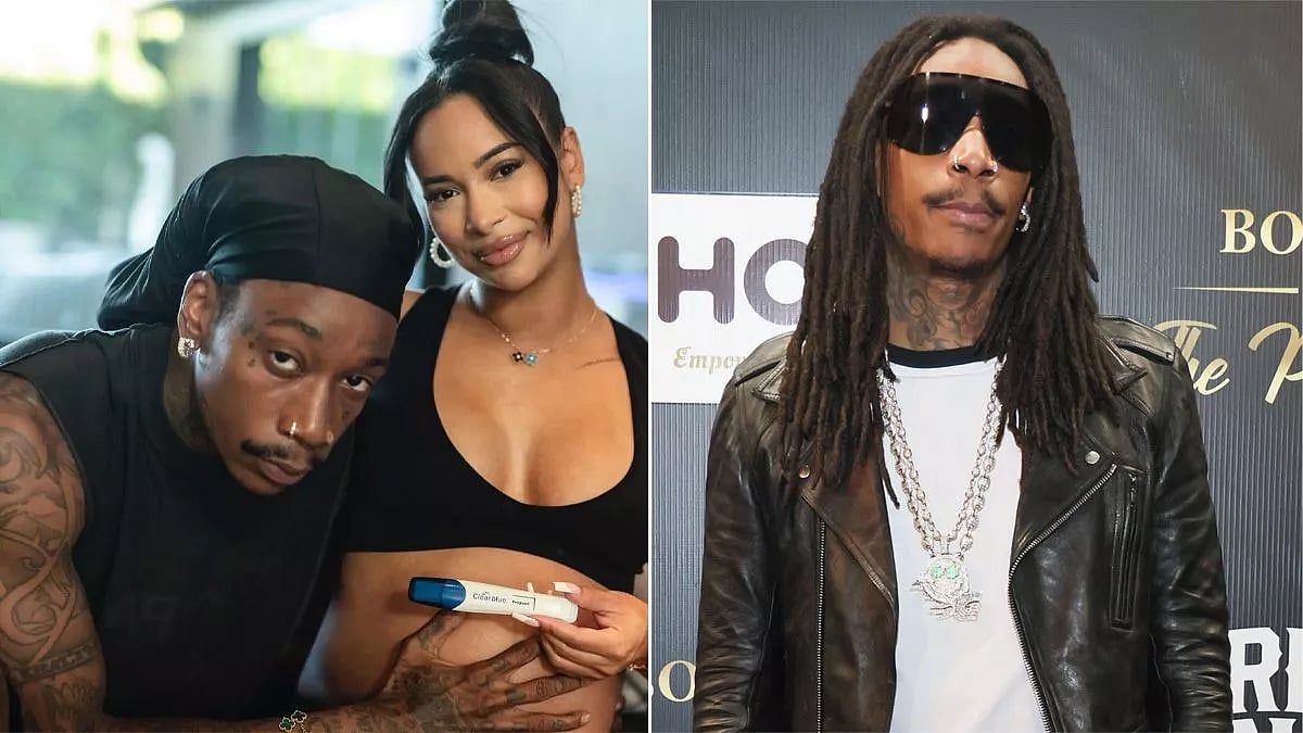 “Baby girl on the way,” American Rapper Wiz Khalifa and Girlfriend ...