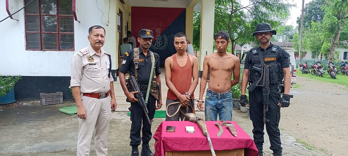 Assam: Two Arrested With Country-Made Gun