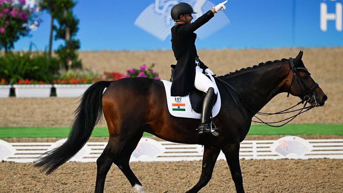 Paris Olympics: Anush Agarwalla makes history in individual dressage ...