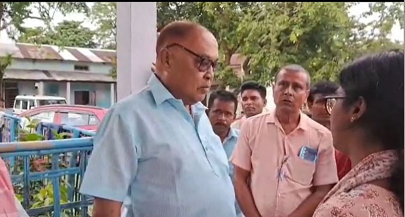 Assam: Ranjit Dutta Visits Relief Camps, Interacts With Residents