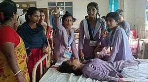 8 girls protest in Tripura against assault by school management