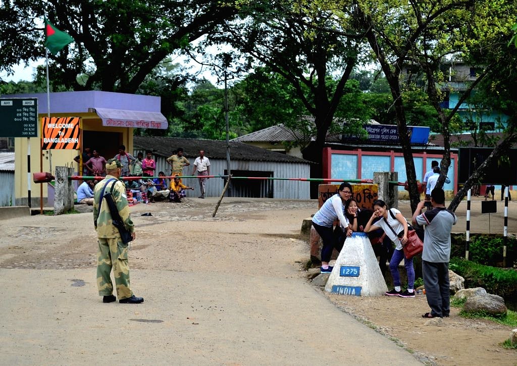 Inner Line Permit check gate comes up in East Jaintia Hills