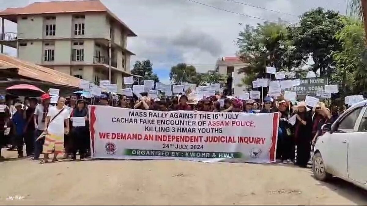 Assam: Protests Erupt in Manipur, Assam After Fatal Shooting of Hmar ...