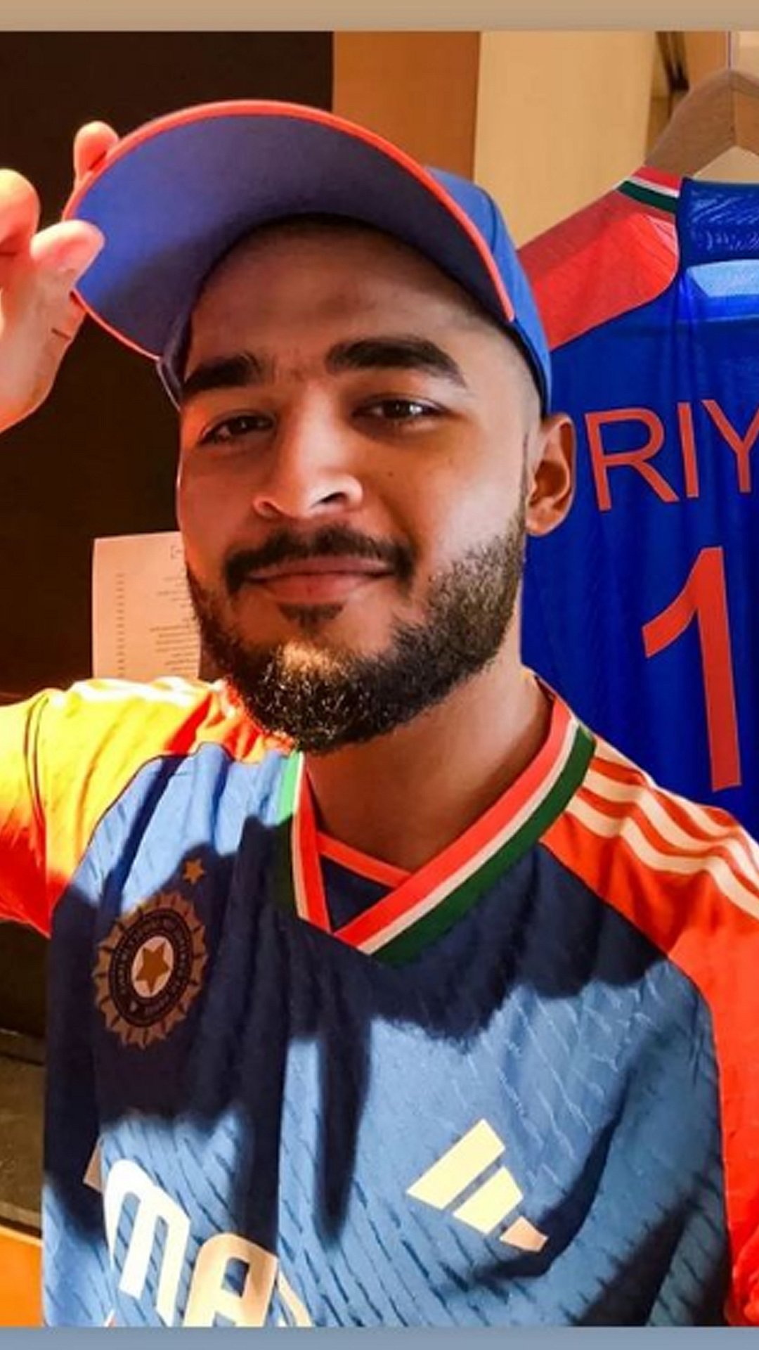 Assam’s youngest cricketer Riyan Parag.