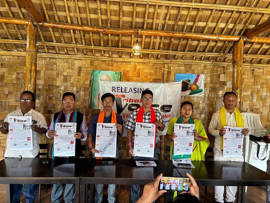 Dima Hasao Autonomous Council chairman Mohet Hojai, releases ‘Tribal Voice’