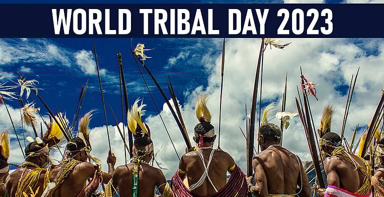 Assam Rifles celebrated World Tribal Day at Charidwar Community Hall, Lokra