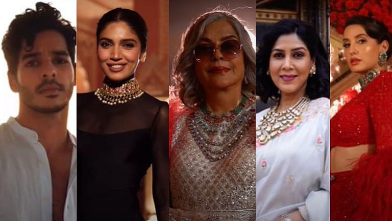 “The Royals”: Zeenat Aman, Sakshi Tanwar, Nora Fatehi, Dino Morea join Ishaan Khatter, Bhumi ...