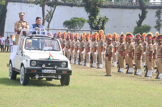 Chief Executive Member (CEM) of BTC Pramod Boro hoists National Flag on ...