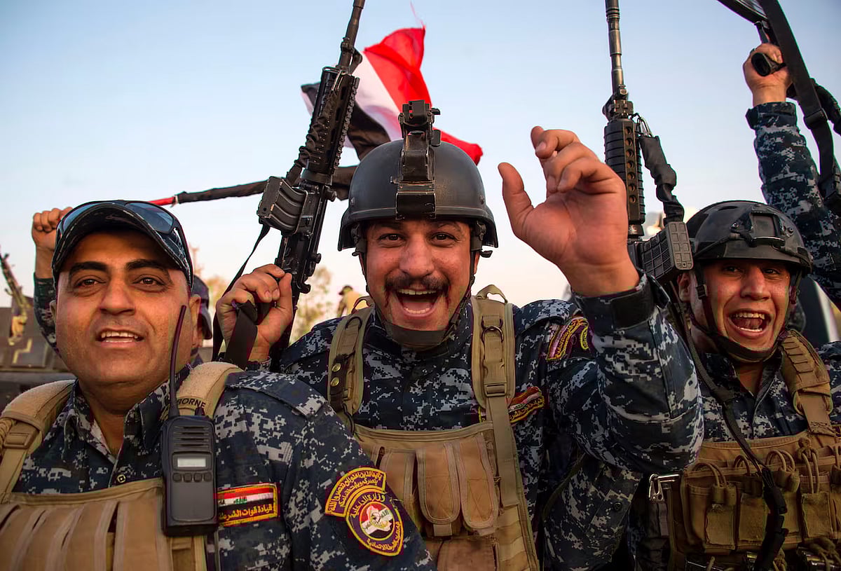 Iraqi security forces captures Islamic State (IS) terrorist from ...