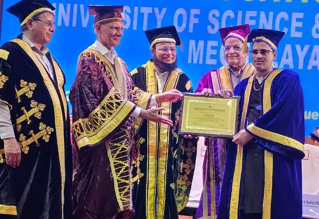 Assam: Zubeen Garg Honored with Honorary Doctorate by USTM