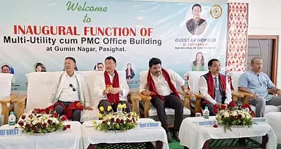 Multistoreyed PMC Office Building Inaugurated by Minister Balo Raja