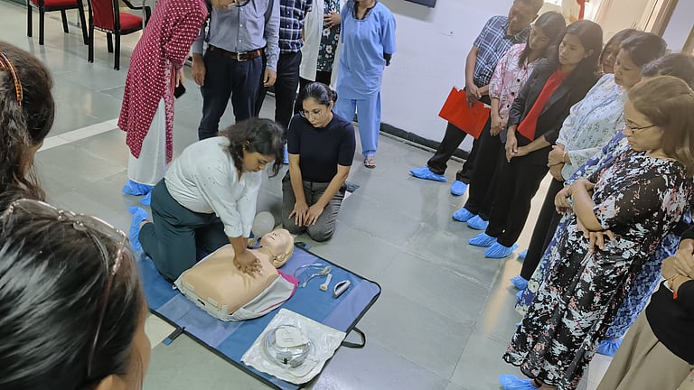 Meghalaya: Training programme on ‘Basic Life Support’ organized at ...