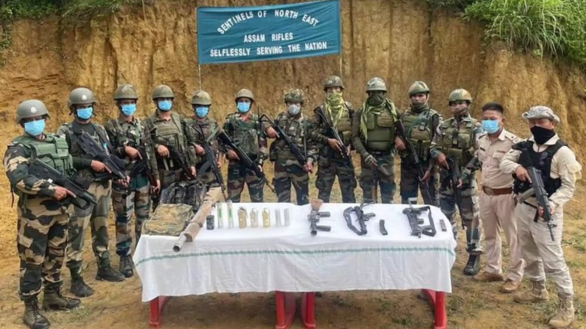 Manipur: Army, Police Recover War-Like Arms' Stores, Ammunition