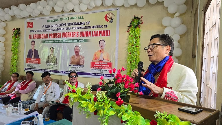 Arunachal Pradesh: Labour Minister Nyato Dukam Stresses Dignity of ...